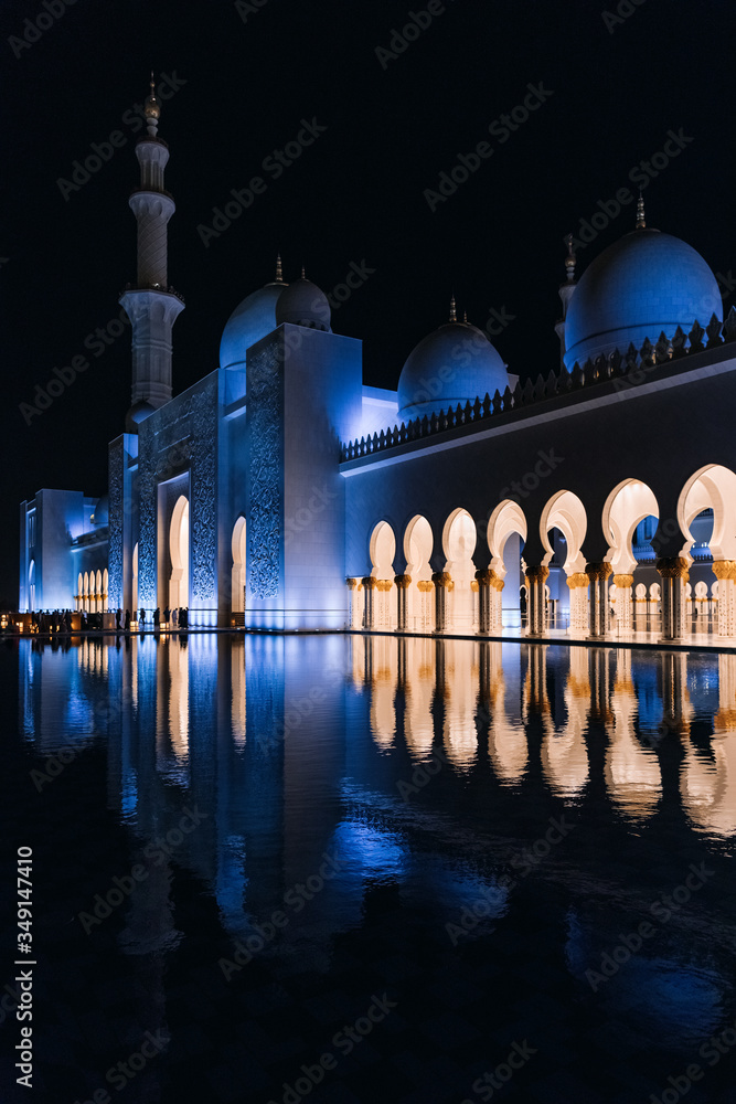 Poster Sheikh Zayed Grand Mosque, Abu-Dhabi, UAE – Wall Art | UkPosters