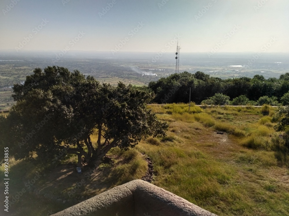 Top view of Chand Bibicha mahal (Palace of Chand Bibi) Stock Photo ...