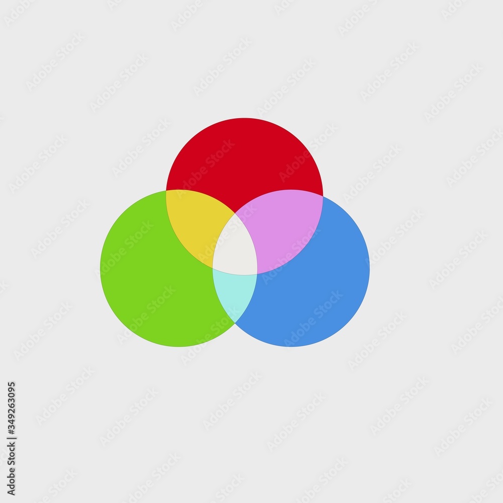 color wheel circle and color theory Stock Illustration | Adobe Stock