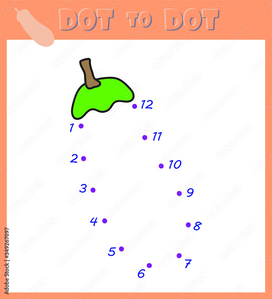 Dot to dot game with numbers, Connect the dots picture puzzle and ...