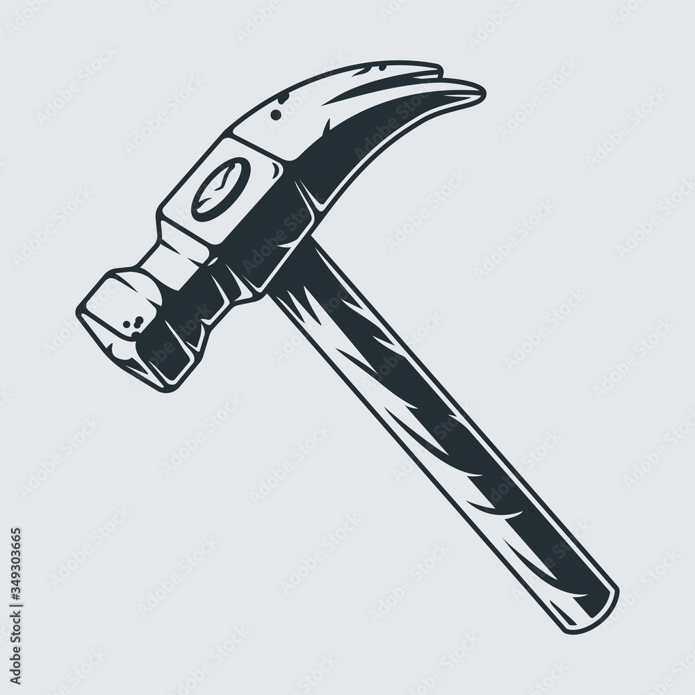 Framing Hammer Silhouette