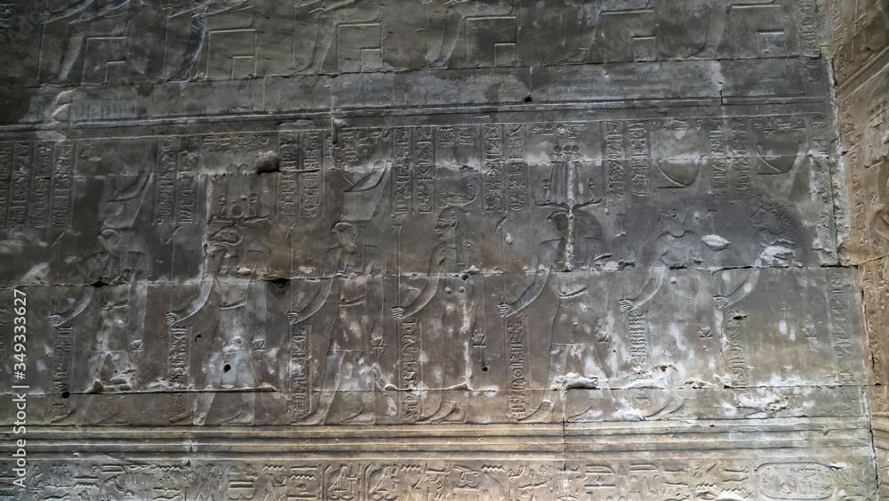 Edfu is the site of the Ptolemaic Temple of Horus and an ancient ...