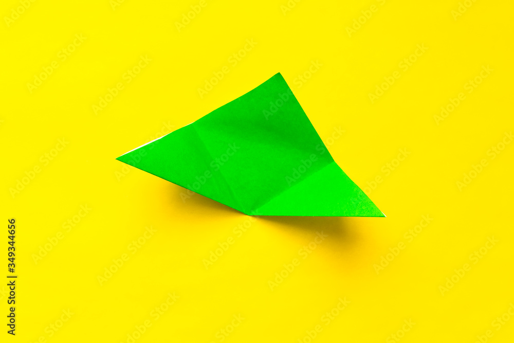 Step by step photo instruction how to make origami paper bookmark frog ...