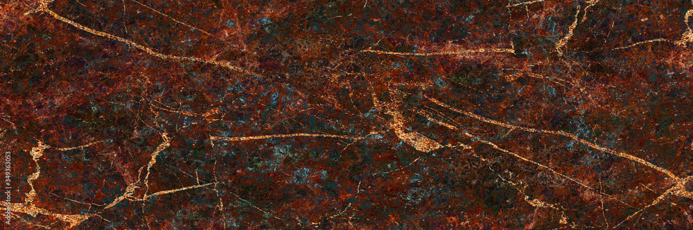 red stone marble surface with veins and glossy abstract texture ...