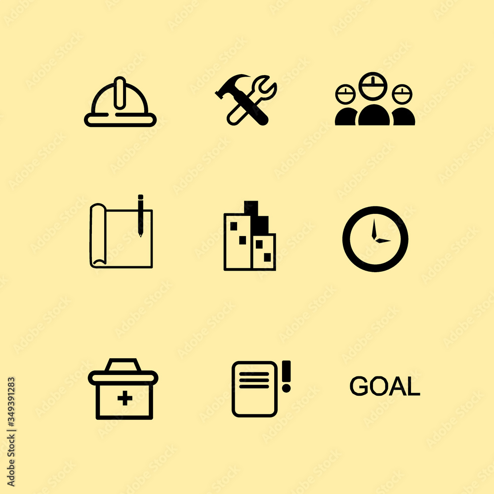 world day for safety and health at work icon Stock Vector | Adobe Stock