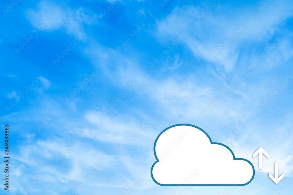 Cloud Computing Concept Cloud Computing Storage Internet Transfer