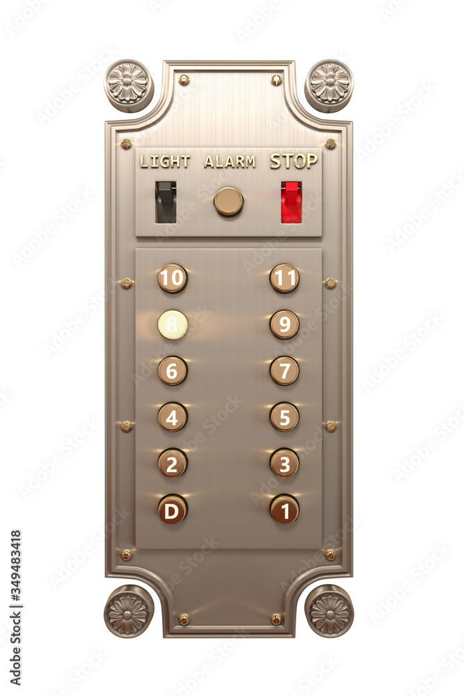 Elevator Floor Buttons