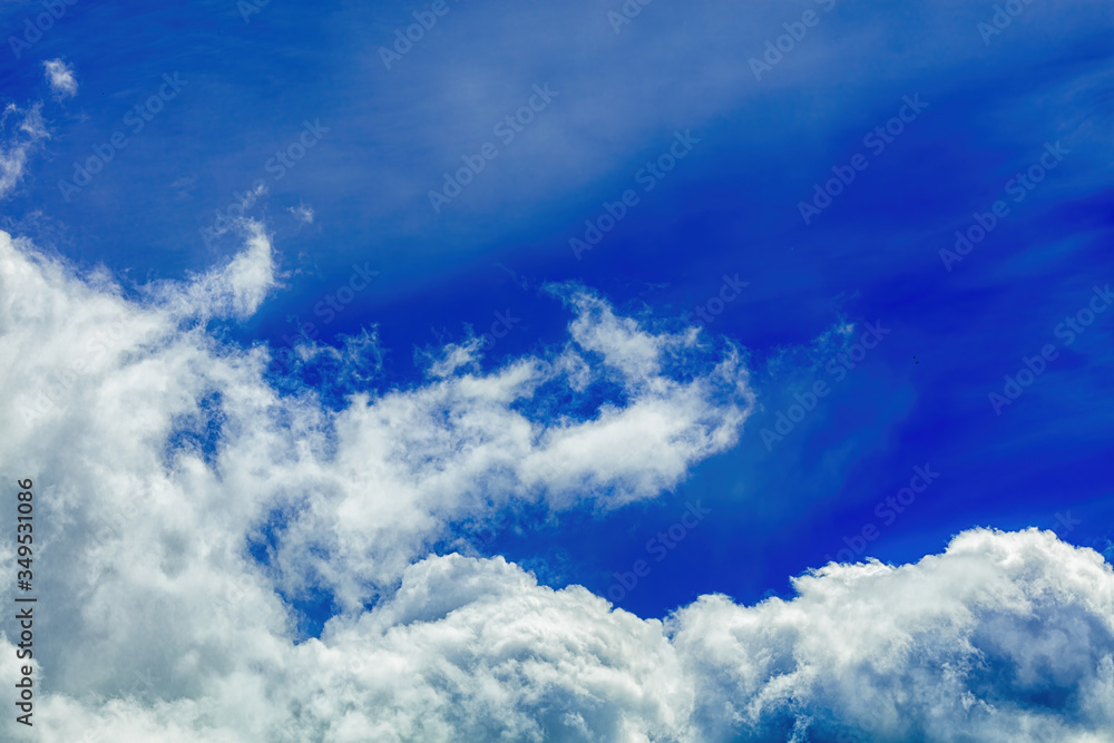 Sky sun clouds Beams wallpaper gods view Stock Photo | Adobe Stock