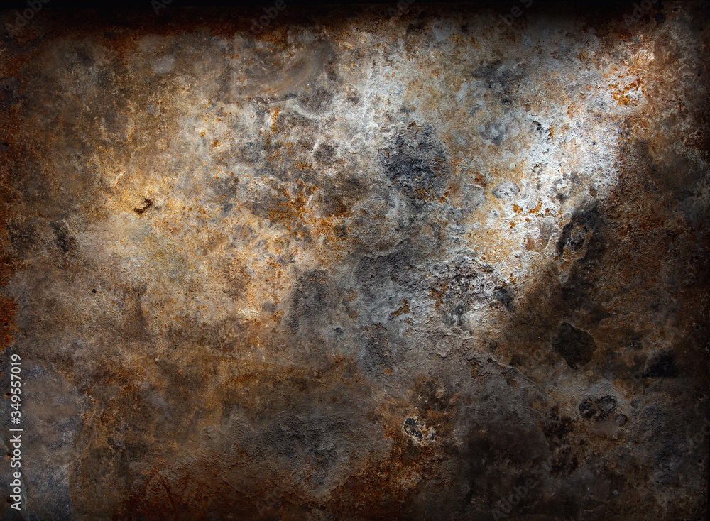 Dark Rusty metal texture background Stock Photo | Adobe Stock