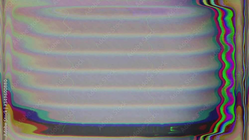 VHS defects noise and artifacts, glitches from an old tape. Glitch ...