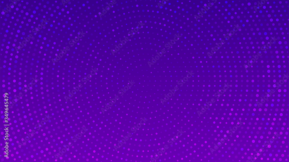 Violet blurred vector background with halftone effect. Smooth pink and ...