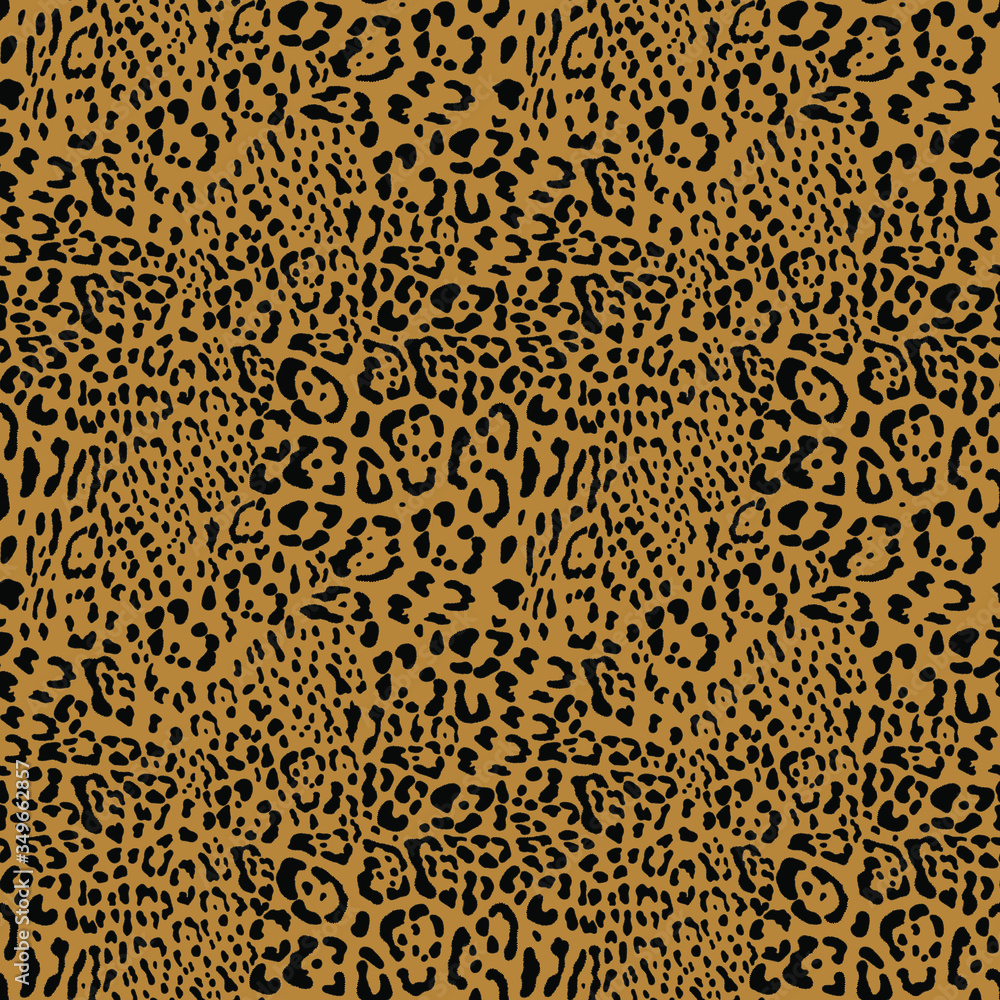 Animal print. Seamless Jaguar Skin Pattern. Animal print for textile ...