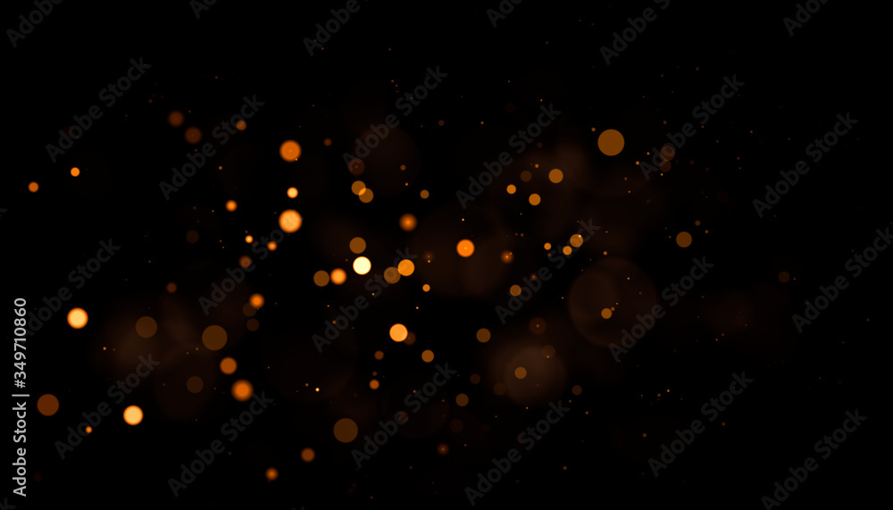 real backlit dust particles with real lens flare glitter lights ...