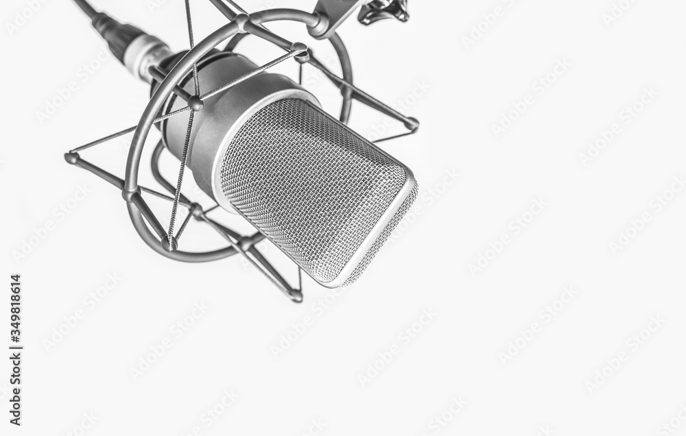 for radio station and production studio: background with professional ...