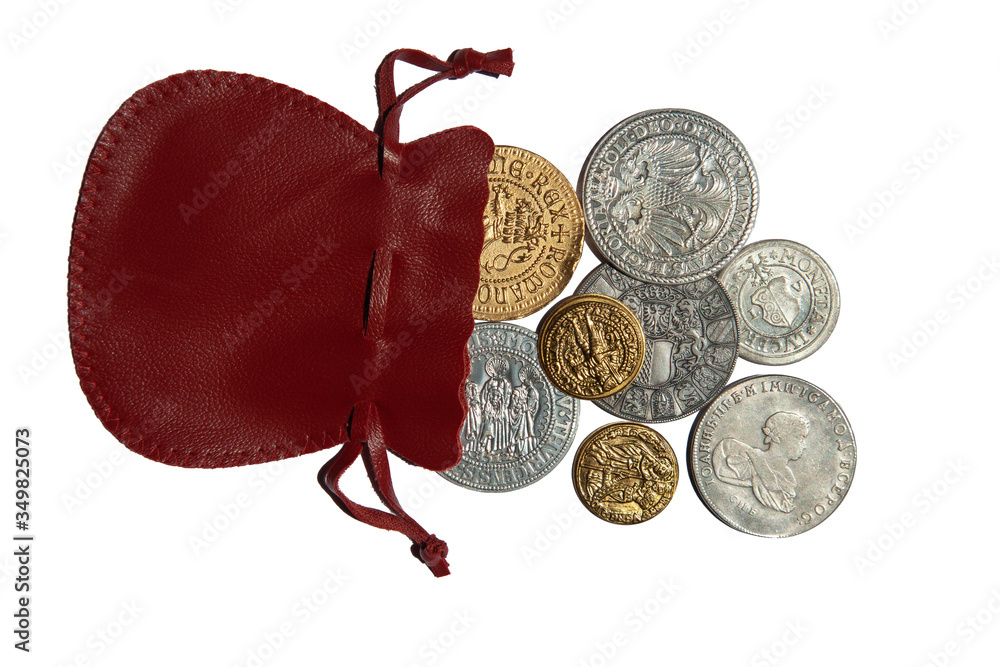 Medieval coins Stock Photo | Adobe Stock