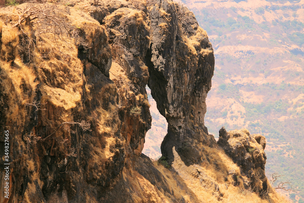 Elephant's head Point in Mahabaleshwar Stock Photo | Adobe Stock