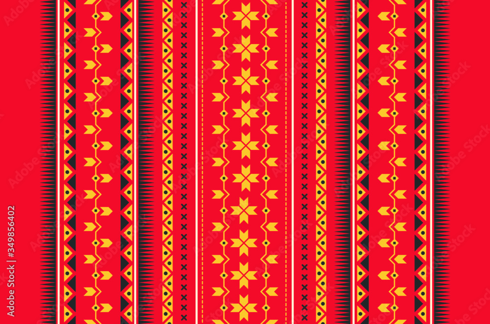 Iggorot Philippine Ethnic Group Pattern Stock Vector | Adobe Stock
