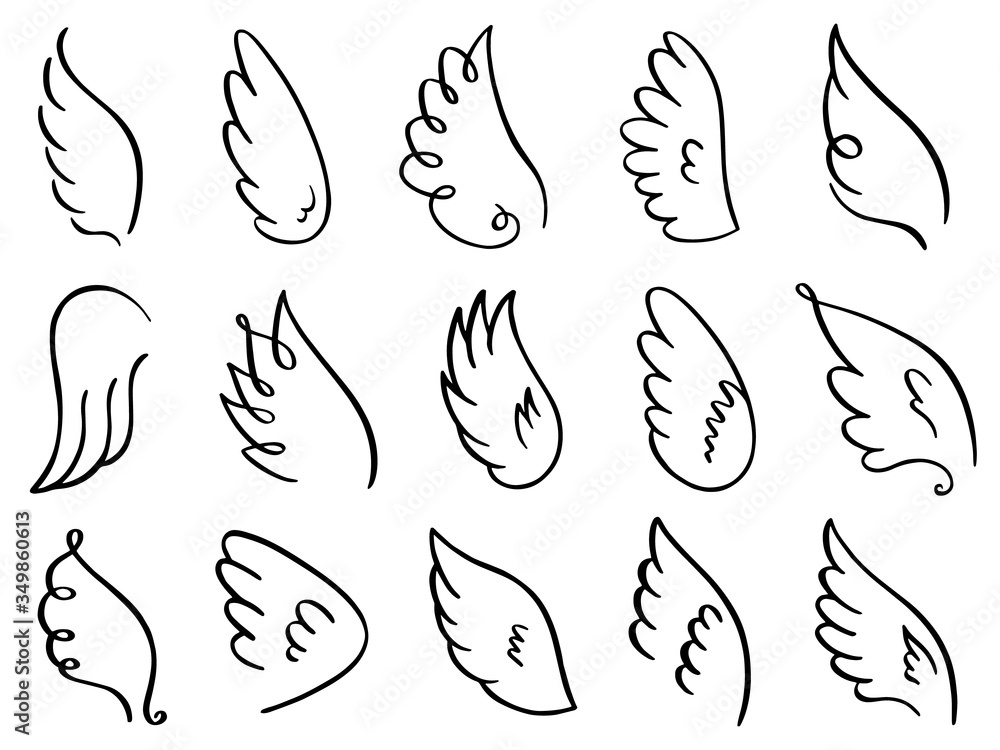 Angels Flying To Heaven Drawing