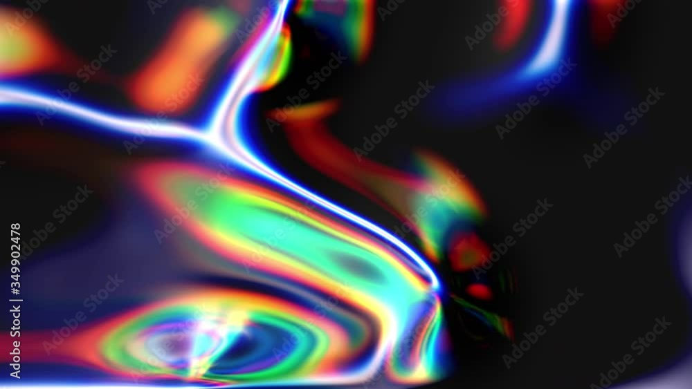 Abstract moving fluid. Visual illusions, moving waves. Psychedelic ...