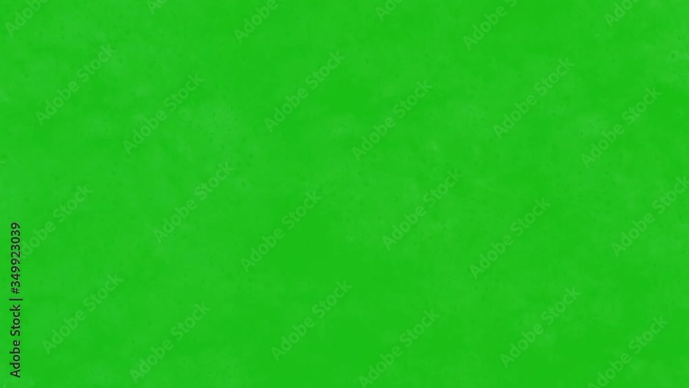 4K Abstract Paint Brush Strokes Transition Reveal Alpha Channel. Green ...