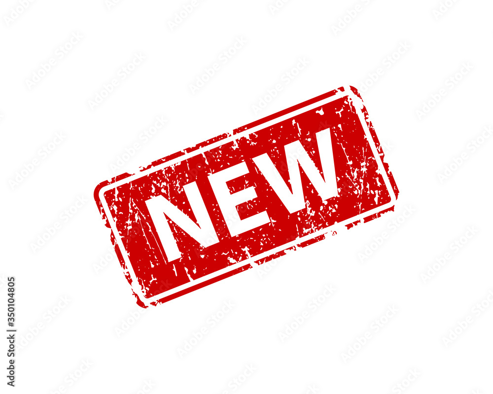 New stamp vector texture. Rubber cliche imprint. Web or print design ...