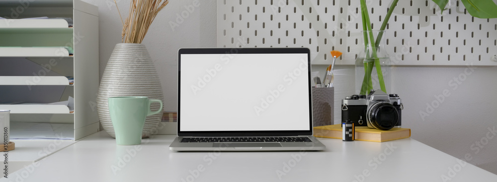 Office Desk Close Up