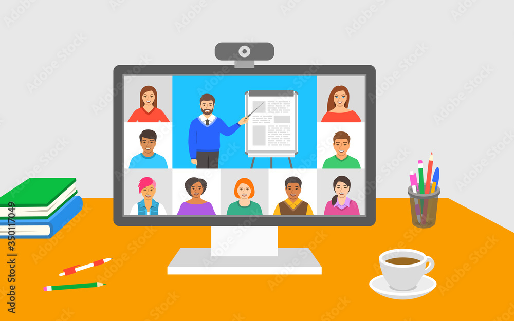 Online Class Clipart