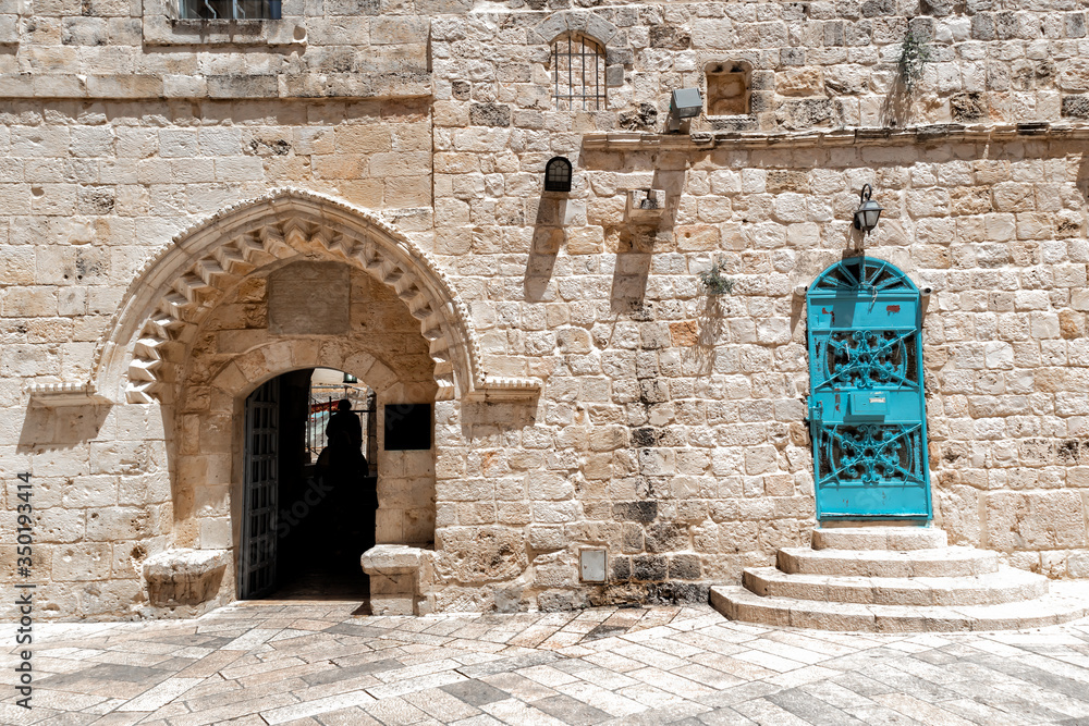 Entrance to the Cenacle - The Traditional Site of the Last Supper, alon ...