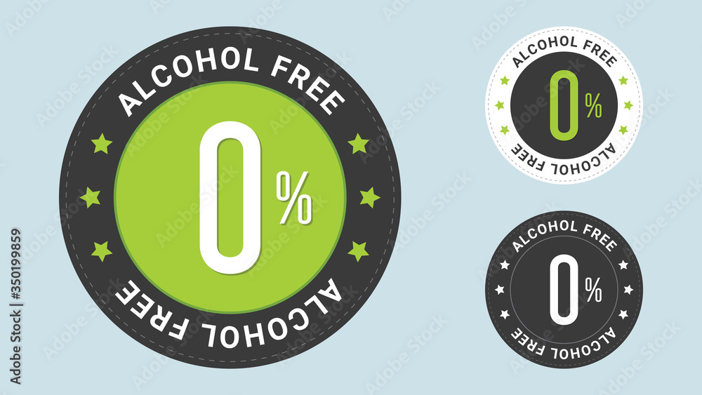 Alcohol Free stamp vector illustration with euro sign. Vector ...