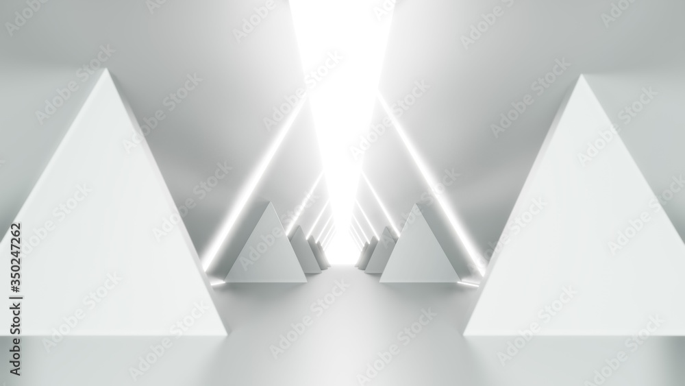 Mock up background/backdrop in minimal modern illustration design of ...