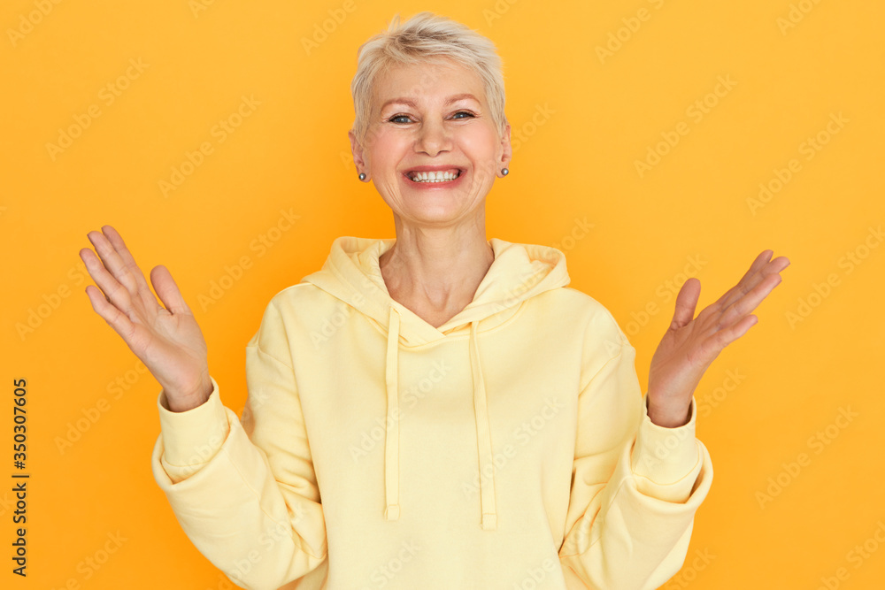 Foto de Positive human facial expressions, emotions, reaction and ...