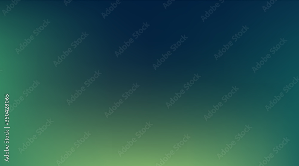 Soft Dark Green gradients color background. Modern screen vector design ...