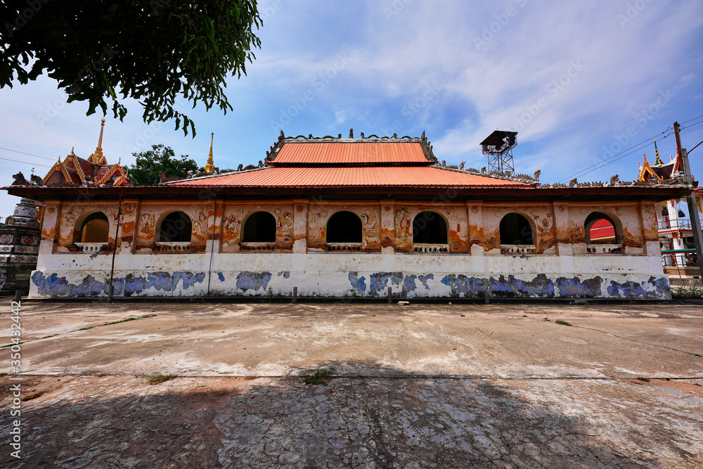 Wat Photharam an old temple built since reign of King Rama III by ...
