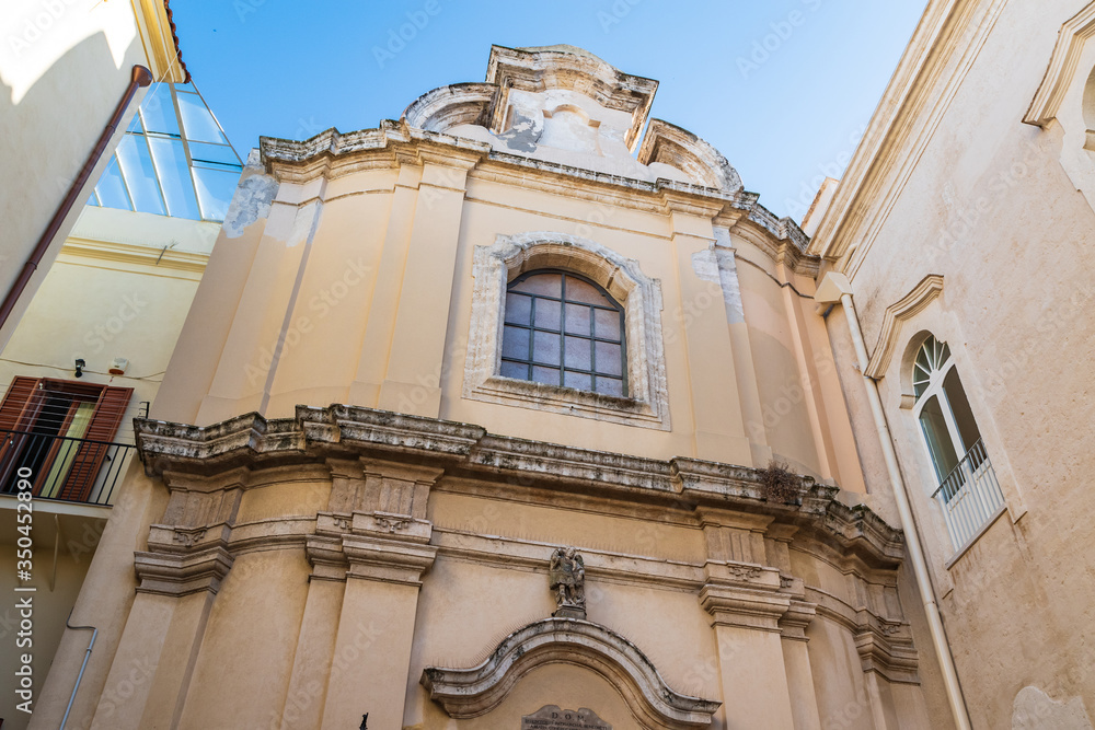 St. Michael archangel church. Bari. Puglia. Italy. Stock Photo | Adobe ...