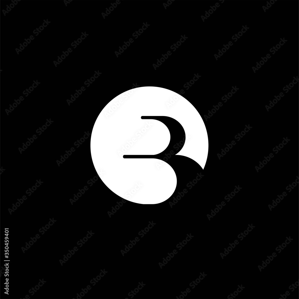 Dynamic Symbol Birds Letters B logo design vector image , letter b bird ...
