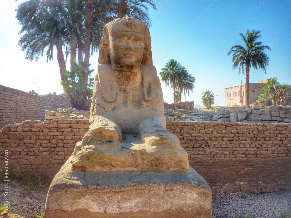 Ruins Of A Statue At An Archaeological Site Stock Photo | Adobe Stock