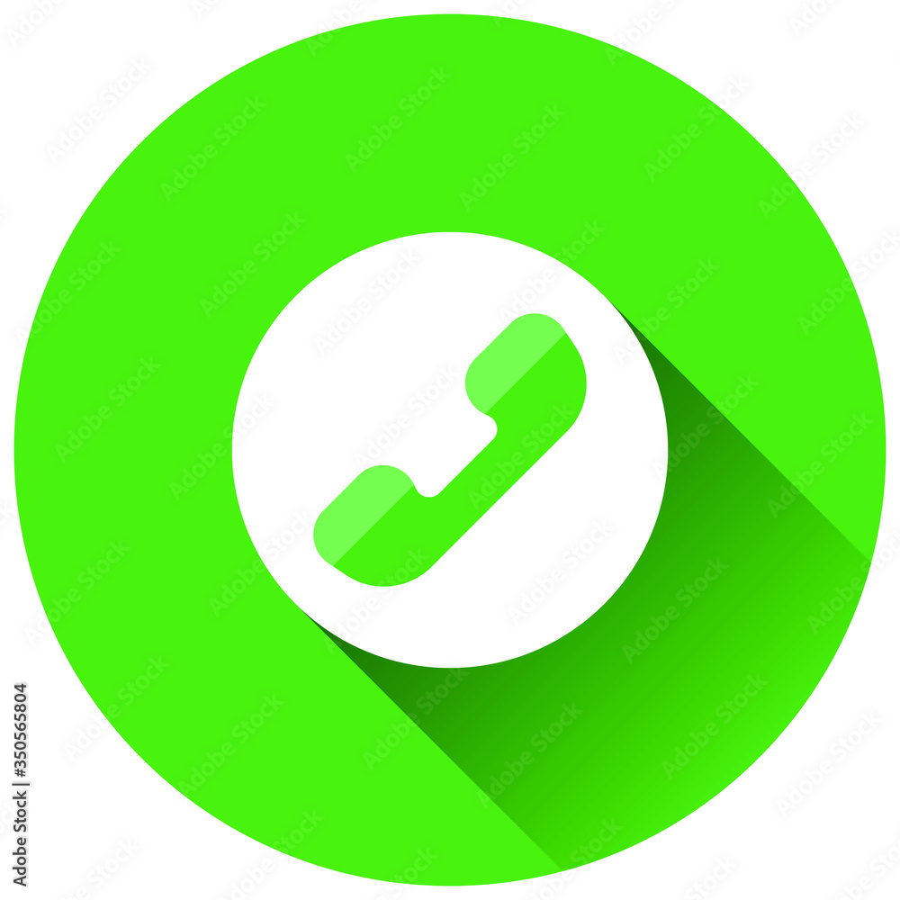 phone icon button Stock Vector | Adobe Stock