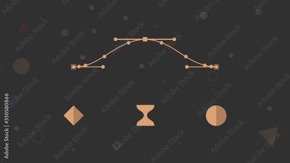 Keyframe Essentials in After Effects easy ease . motion graphics icon ...