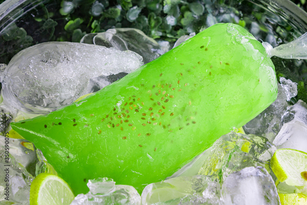 bolis, limón con chia, limón, splash, naranjú, congelada, juguito ...