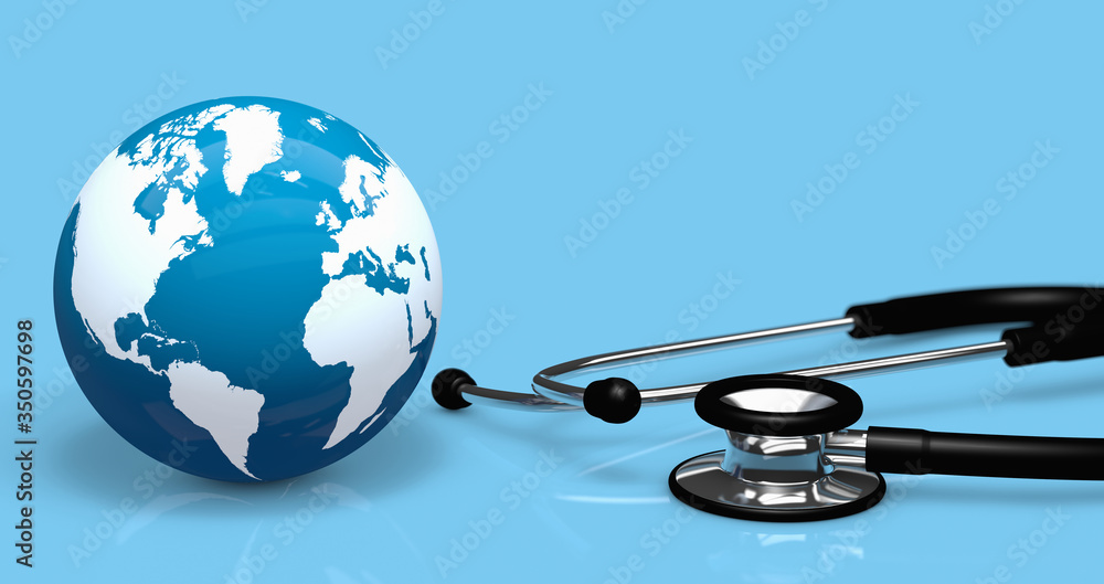 International World Health Global Social Healthcare Concept Banner ...