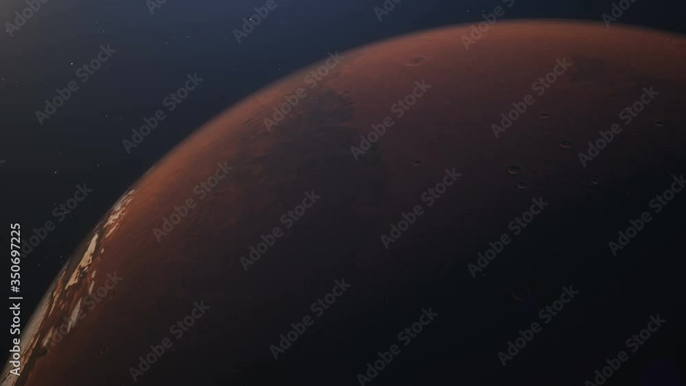 The process of terraforming Mars. The phased appearance of the ...