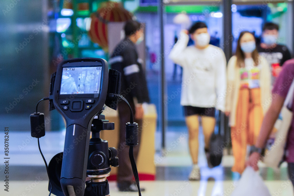 Thermoscan Infrared thernal Camera to install at the entrance of mall ...