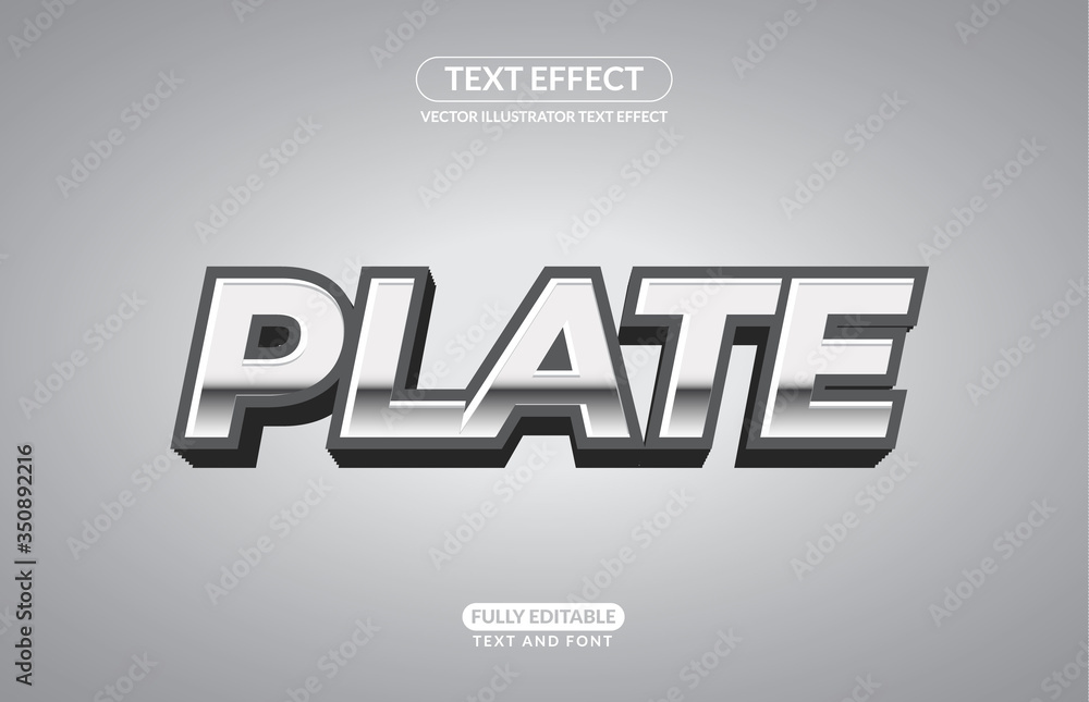 Editable Vector Text Effect For Branding, Mockup, Social Media Banner ...