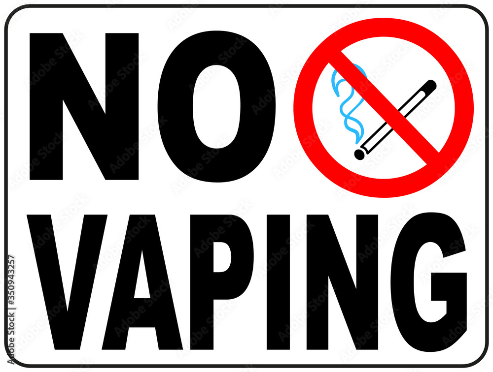 No vaping sign. Do not smoke electronic cigarette symbol. Vector ...