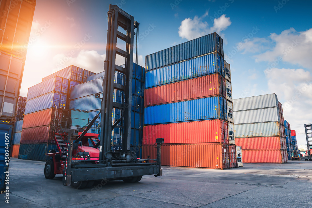 Container Cargo Port Ship Yard Storage Handling of Logistic ...