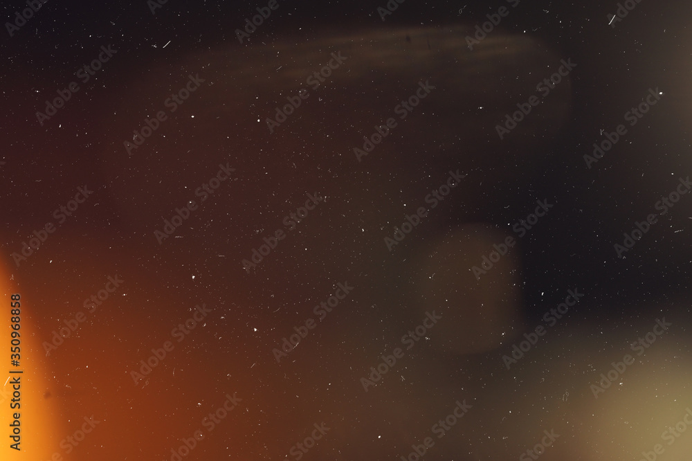 Lens Optical Flare Film Dust Overlay Effect Vintage Abstract Bokeh and ...