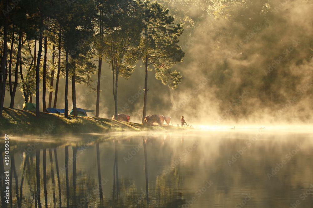 The integrity of the forest and nature of Huai Pang tong Reservoir at ...