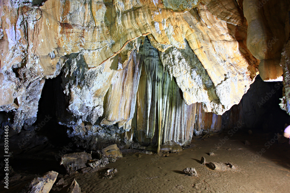 Pakarang Cave (Coral Cave) is located in Khao Sok National Park. The ...