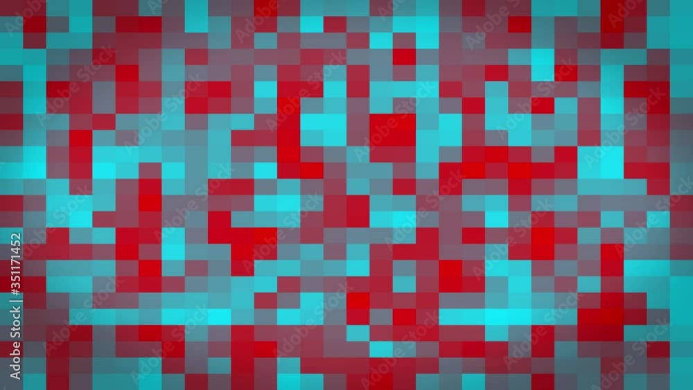 abstract pixel block moving animation light background. triangles in a geometric mosaic tile ...