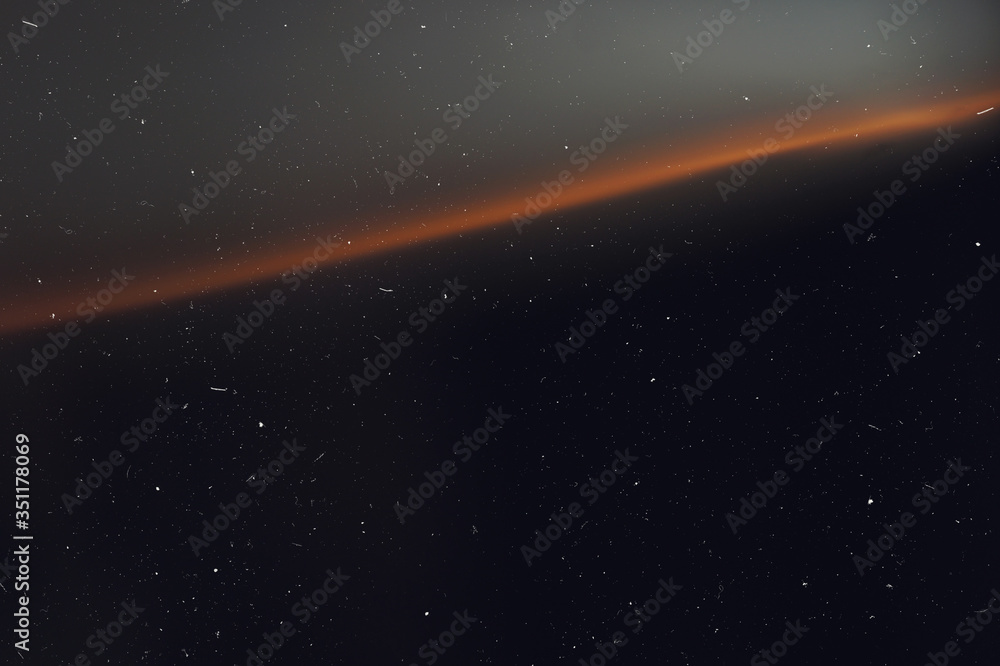 Fotka „Lens Optical Flare Film Dust Overlay Effect Vintage Abstract ...